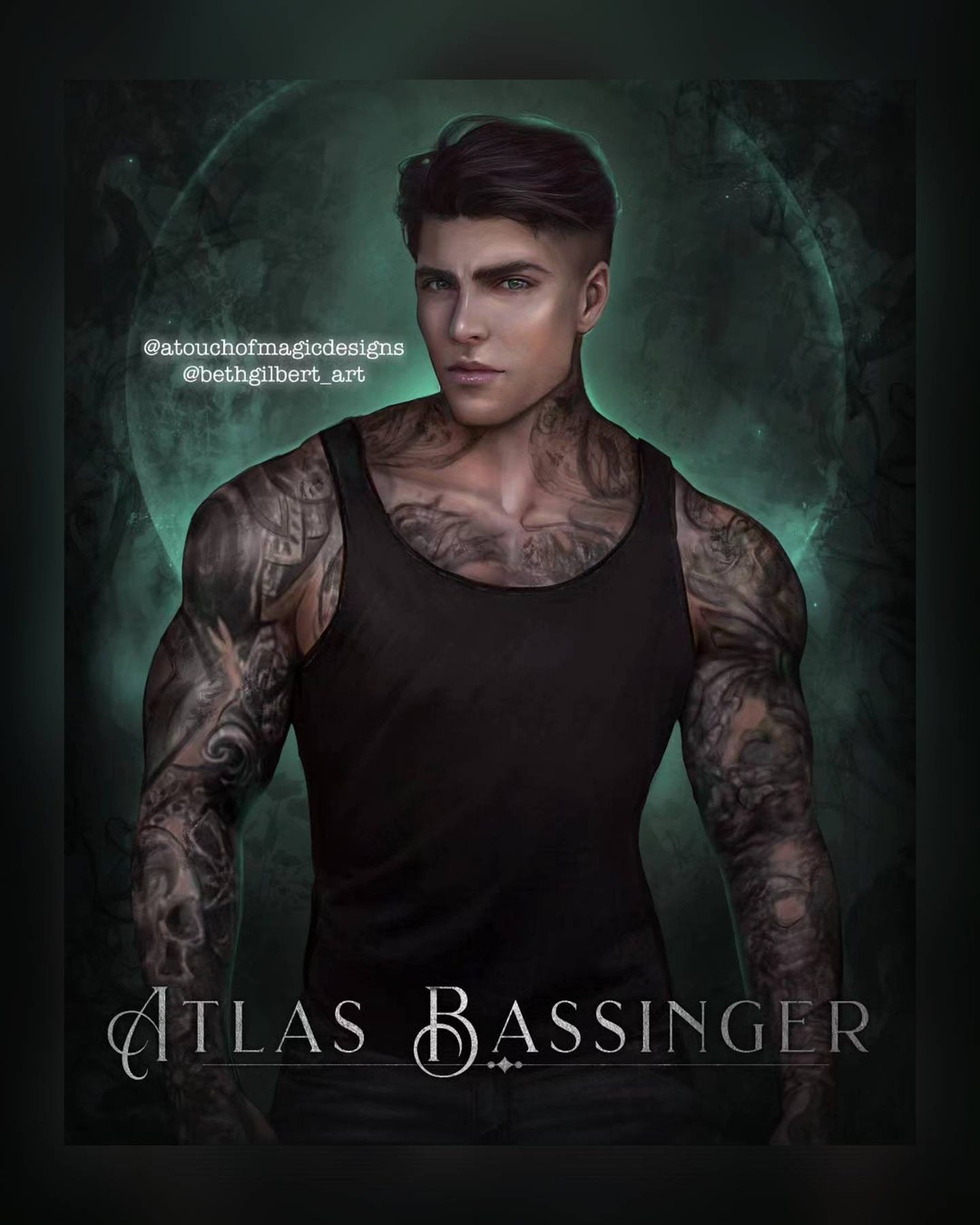 Atlas Bassinger Double Sided OFFICIALLY LICENSED Premium Print - Etsy