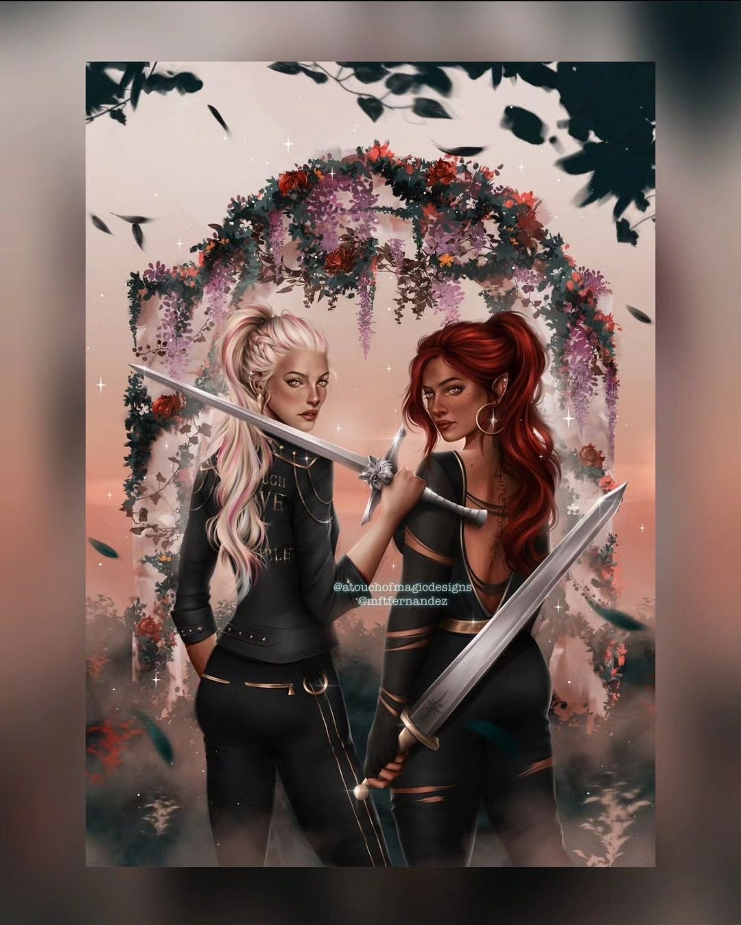 Rose Gate - OFFICIALLY LICENSED - Premium Print - Etsy