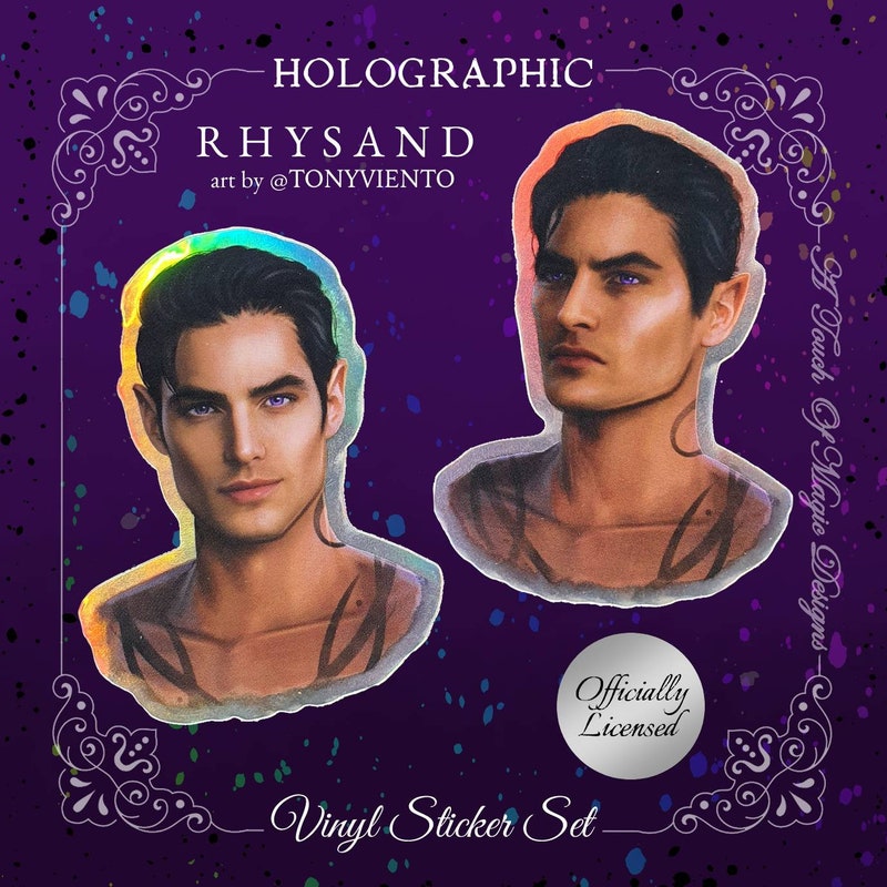 Rhysand Fanart - Etsy