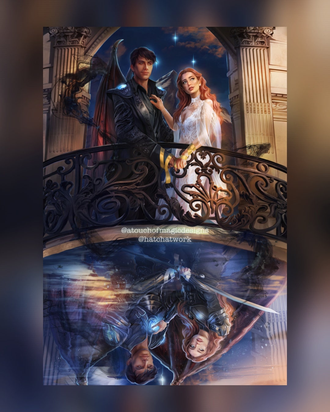 Mirrored Souls - SJM OFFICIALLY LICENSED - Premium Print - Etsy