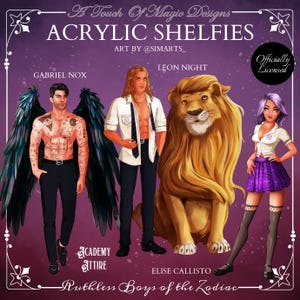 Shelfie Set - Elise, Leon & Gabriel - Academy Attire - Twisted Sisters ...