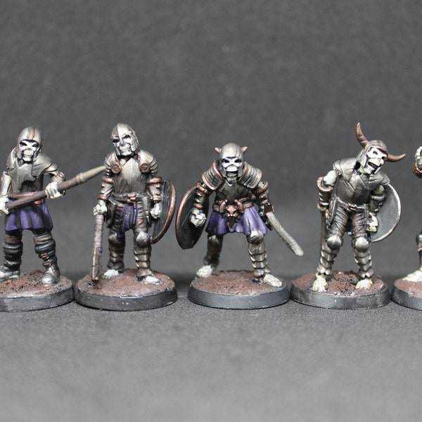 Dungeons and Dragons Skeleton Miniature - Etsy