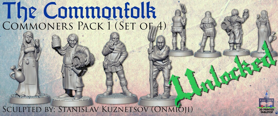 Commoners Dungeons and Dragons, Pathfinder, DND, Tabletop RPG, Wargames ...