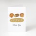Bread Card Template, Bread Thank You Template, Bread Birthday Party ...