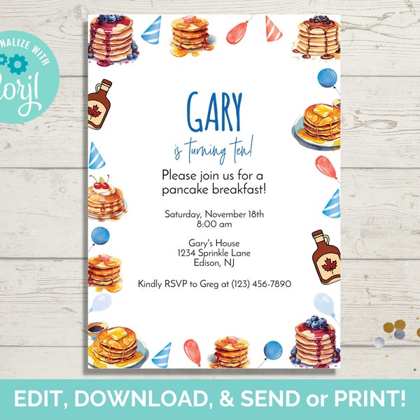 Pancake Party - Etsy
