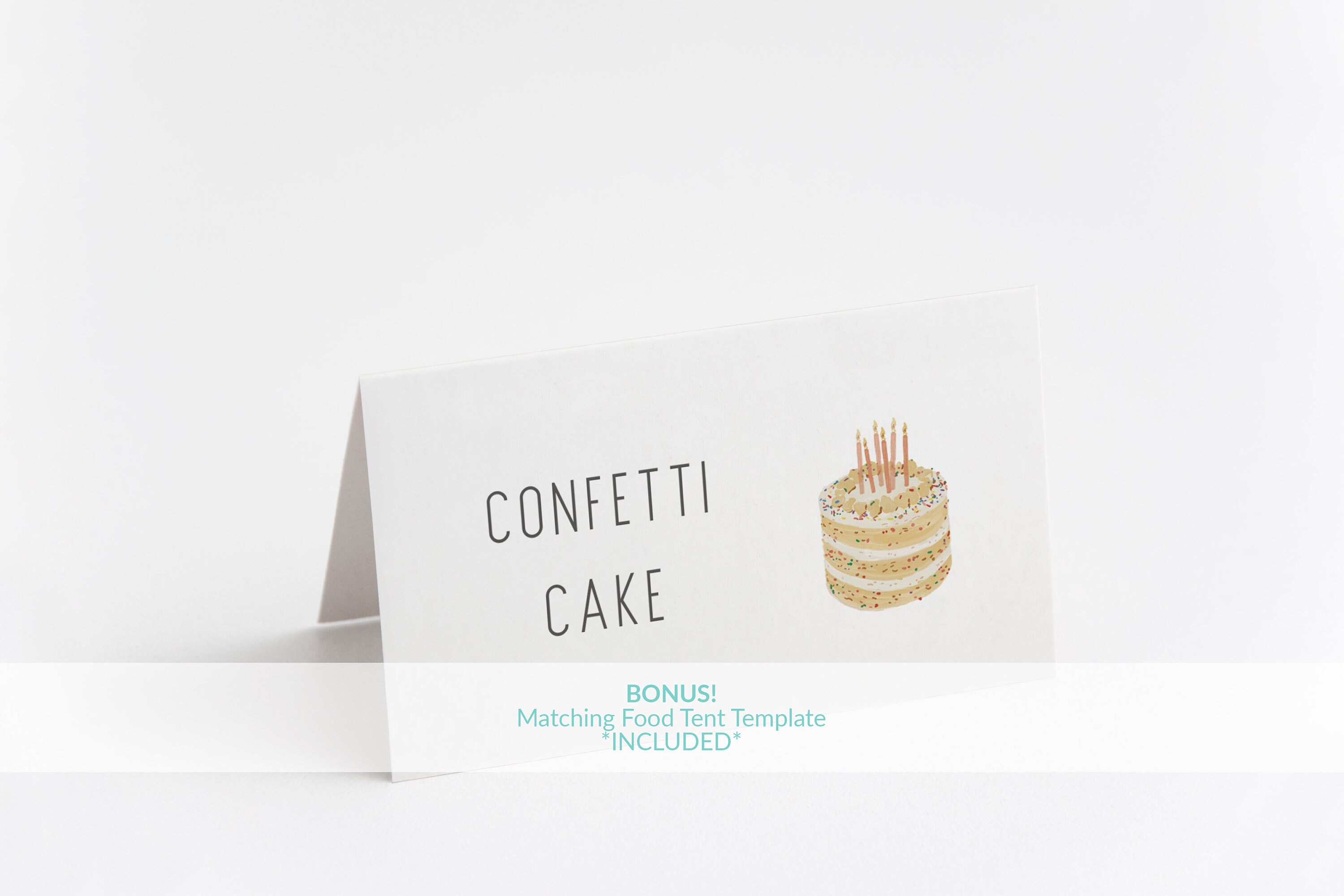 Birthday Cake Invitation Template, Editable Party Invite (digital ...