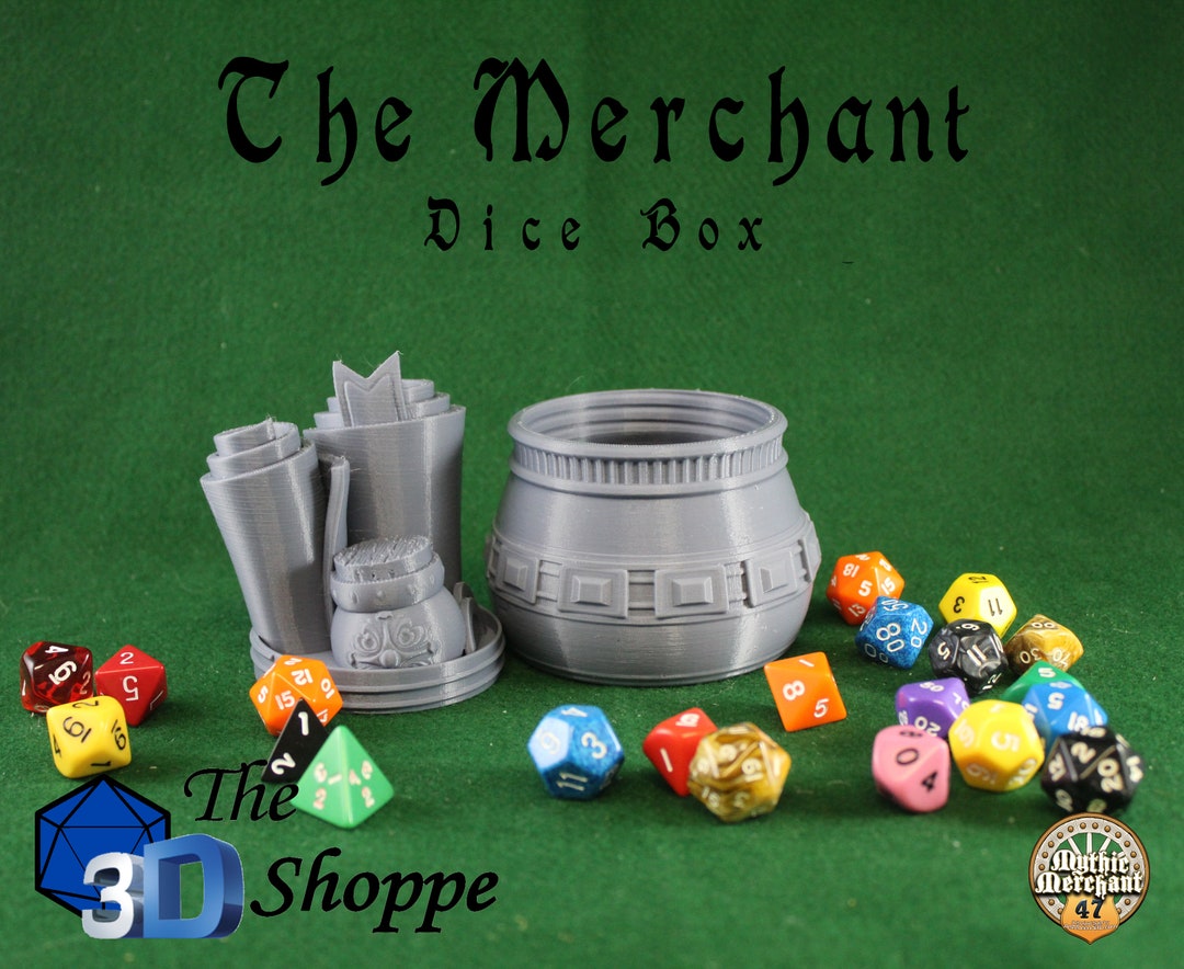 Mythic Dice Box Merchant - Etsy