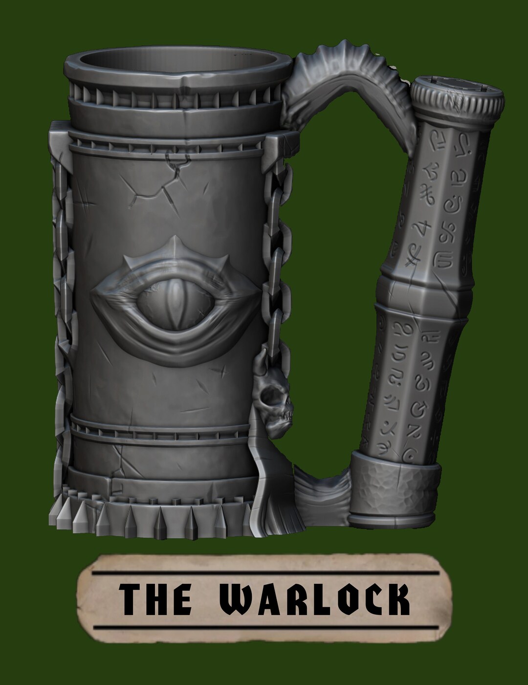 Mythic Mug Warlock Includes Free Can Inserts - Etsy UK