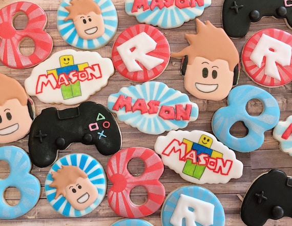 1 Dozen Roblox Cookies | Etsy