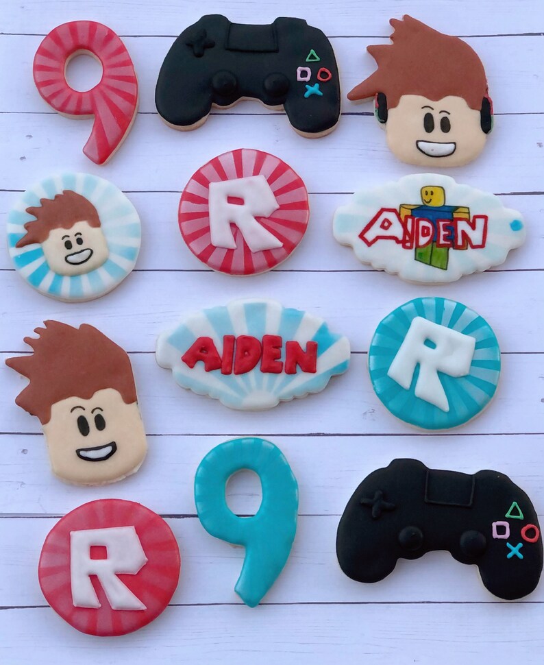 1 Dozen Roblox Cookies - Etsy
