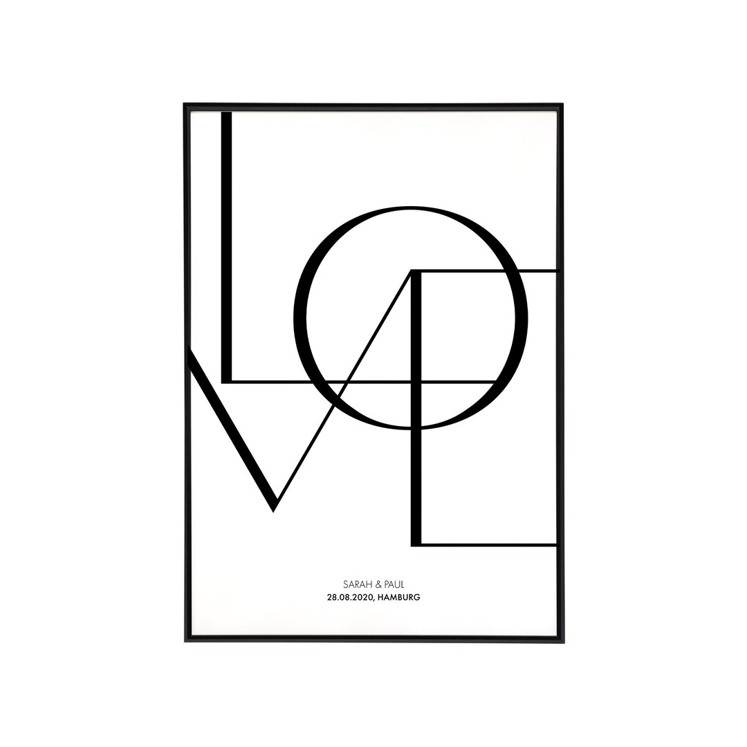 Personalized Love Poster Couple Poster, Poster for Couples, Moving ...