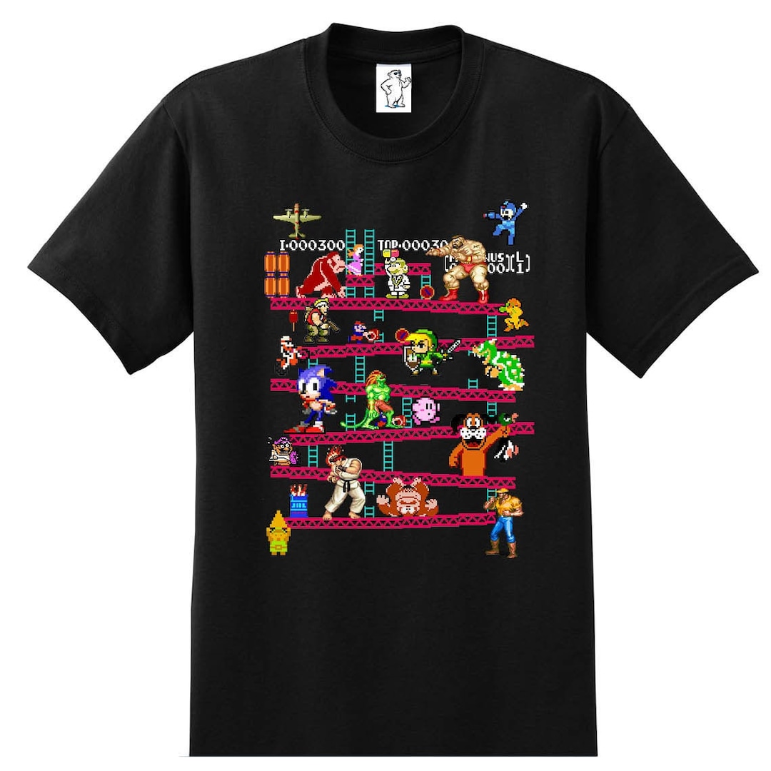 Classic Arcade Collage | Funny Shirts |men's Shirts | Big and Tall ...