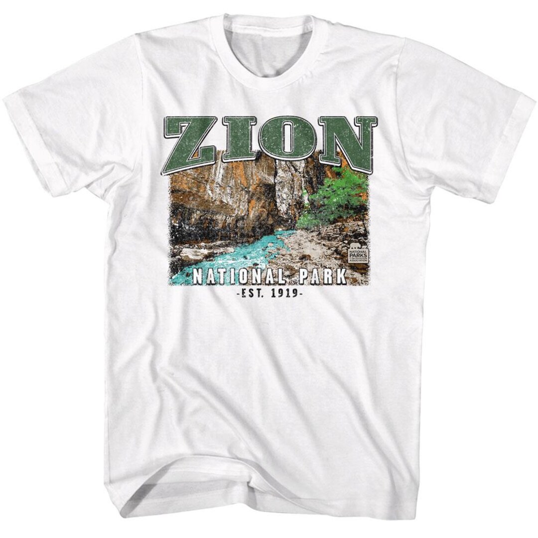 Zion | US National Parks Conservation Assoc. Shirt | Men's Shirts | - Etsy