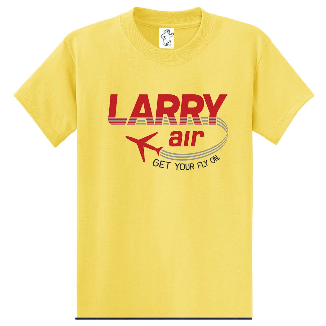 Larry Air Logo | Funny Shirts |men's Shirts | Big and Tall Shirts | Men ...