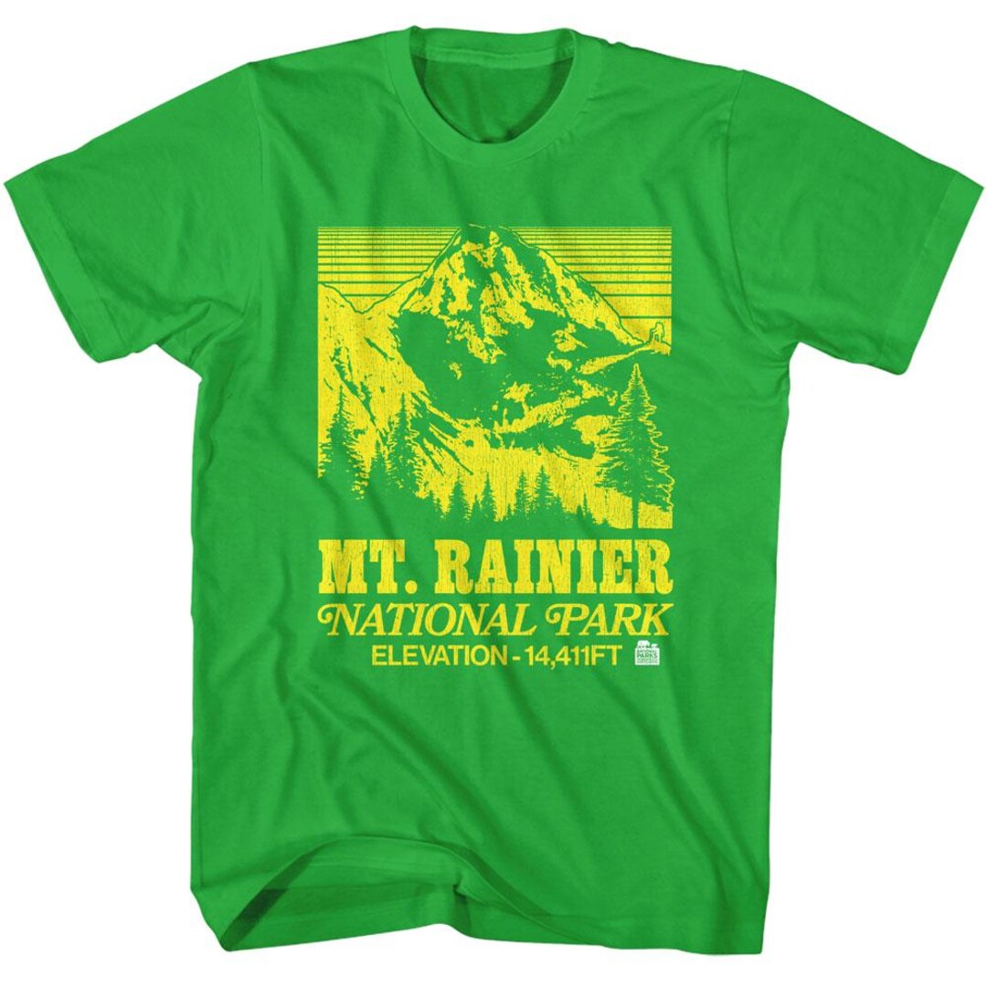 Mt Ranier Vintage | US National Parks Conservation Assoc. Shirt | Men's ...