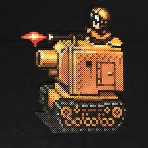 Advance Wars M Tank Perler Art - Etsy
