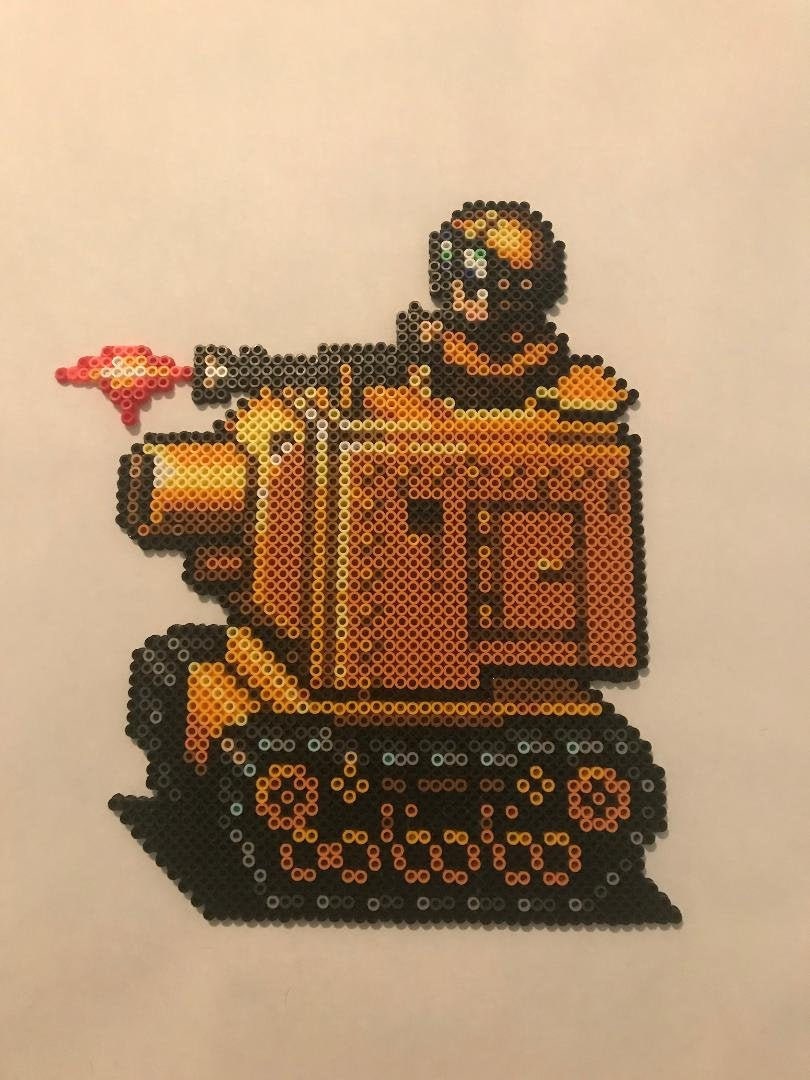 Advance Wars M Tank Perler Art - Etsy