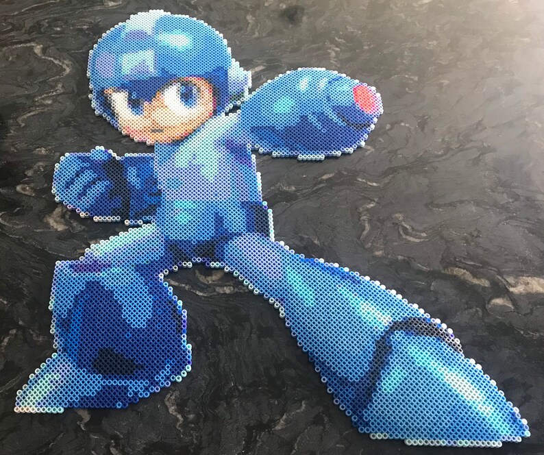 Mega Man Super Smash Bros Ultimate Perler Art - Etsy