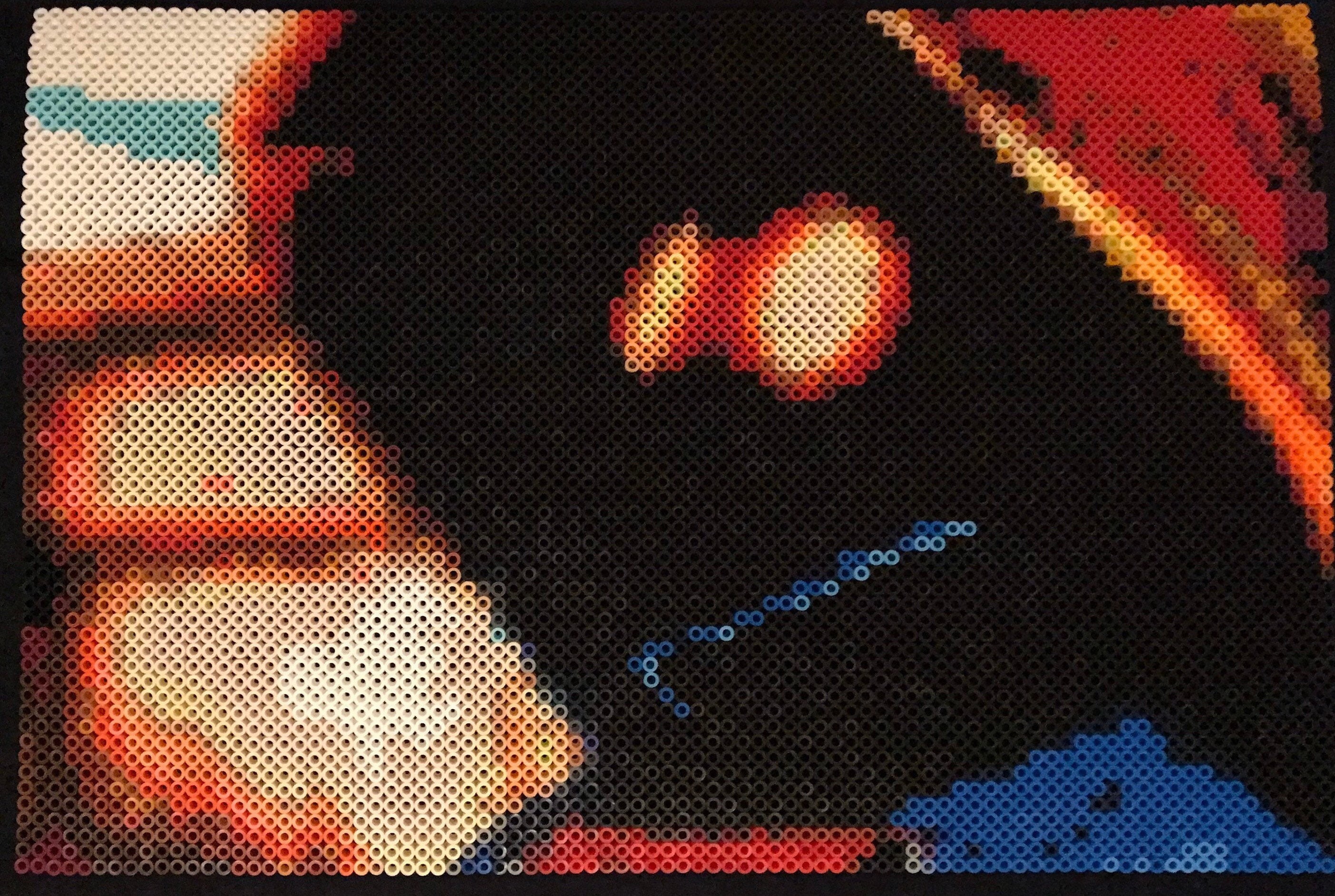 Final Fantasy 9 Vivi Perler Art - Etsy