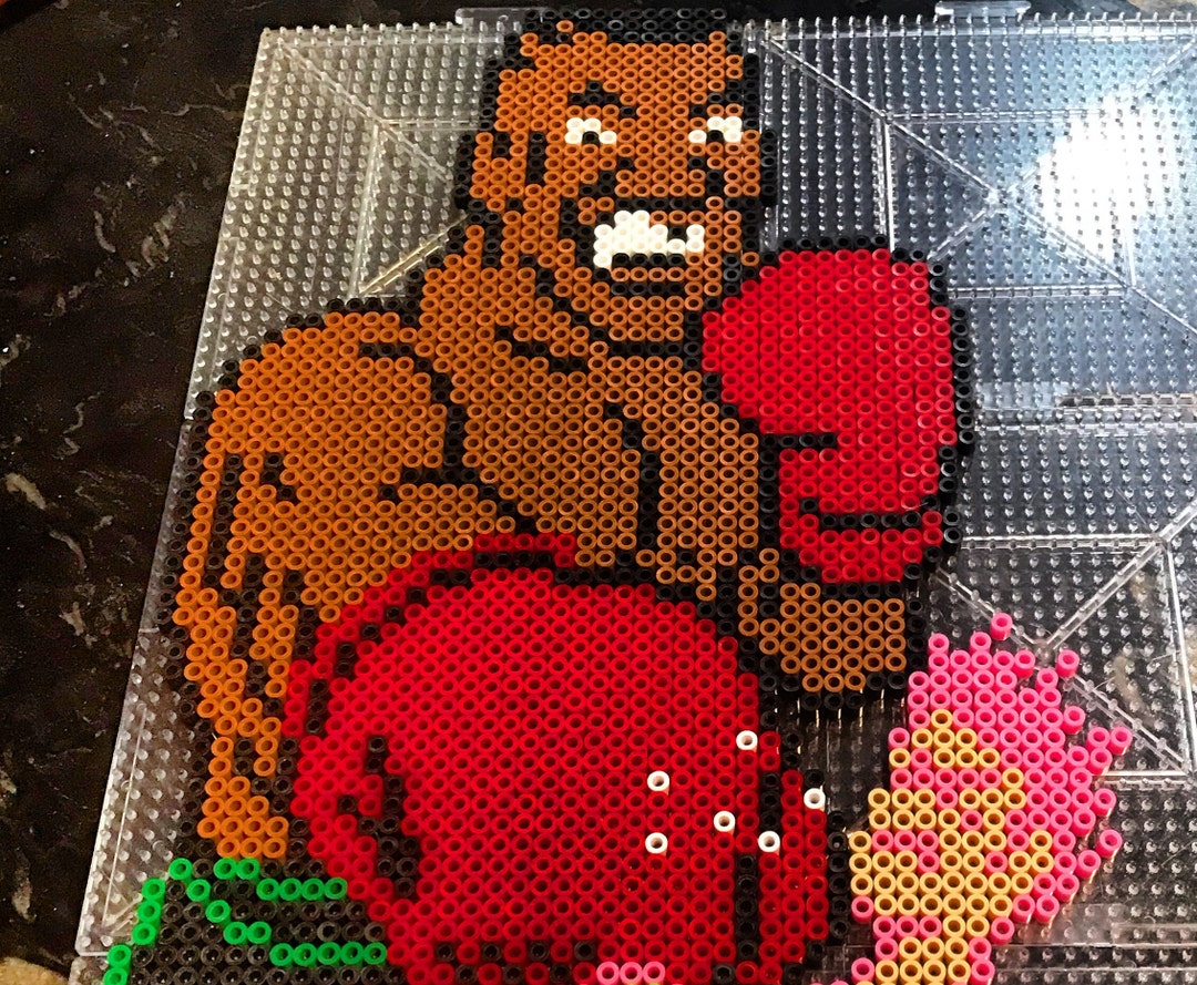 Mike Tyson Punch Out Perler - Etsy