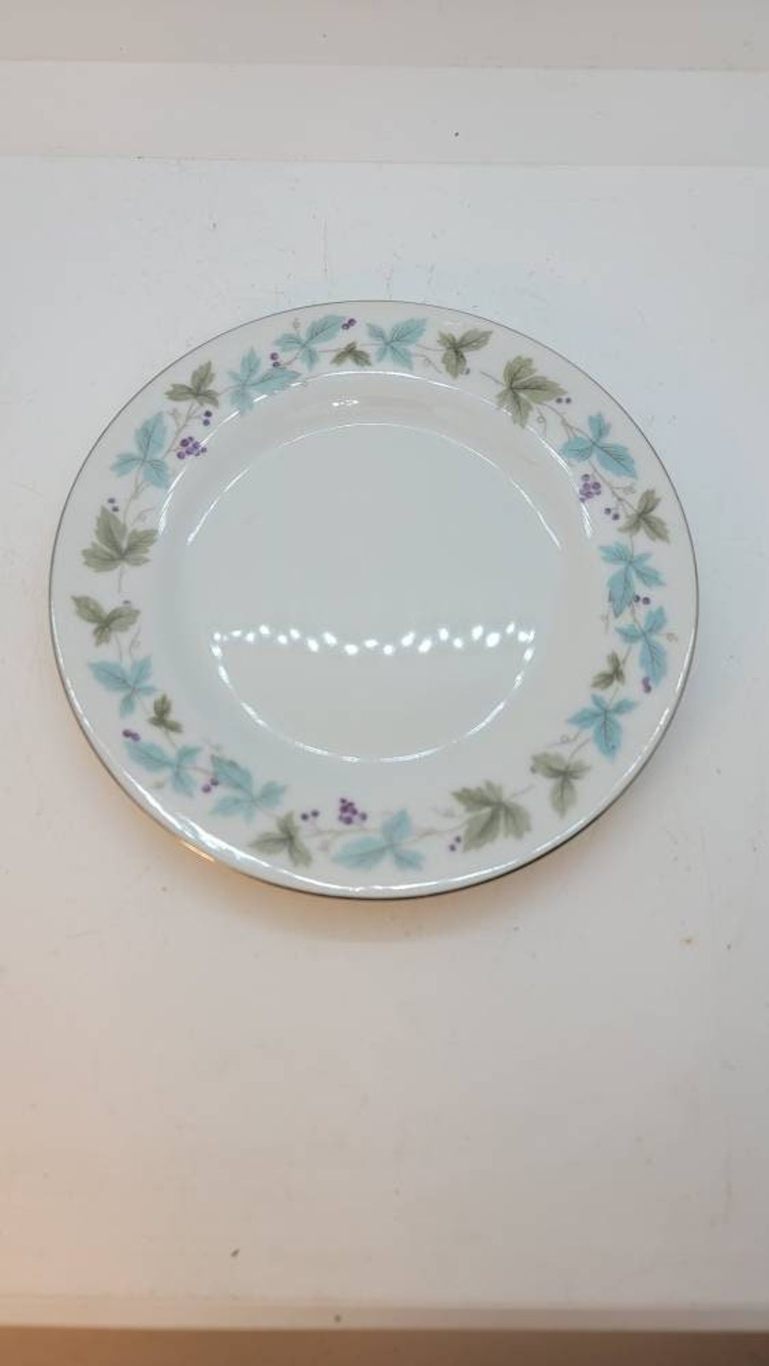 Set of Six Vintage Fine China of Japan Grapevine Pattern Bread - Etsy