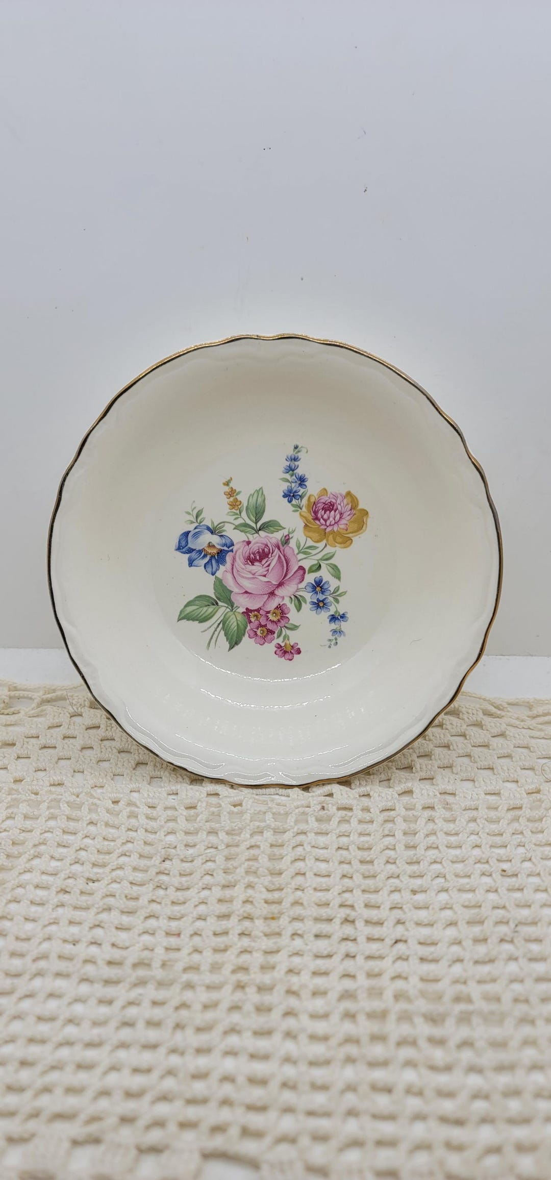 Set of Two Hazel by Scio Coupe Cereal Bowls, Ranson Shape, Center ...