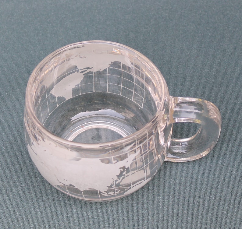 Nestle Nescafe World Map Globe Mug Produced in 1970s by the - Etsy