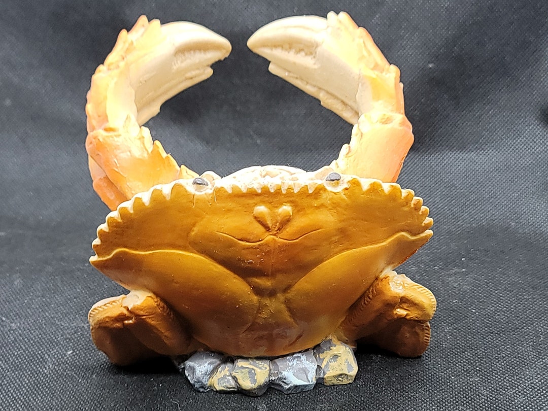Realistic Crab Shaped Wine Bottle Holder, Caddy Made From Resin, Orange ...