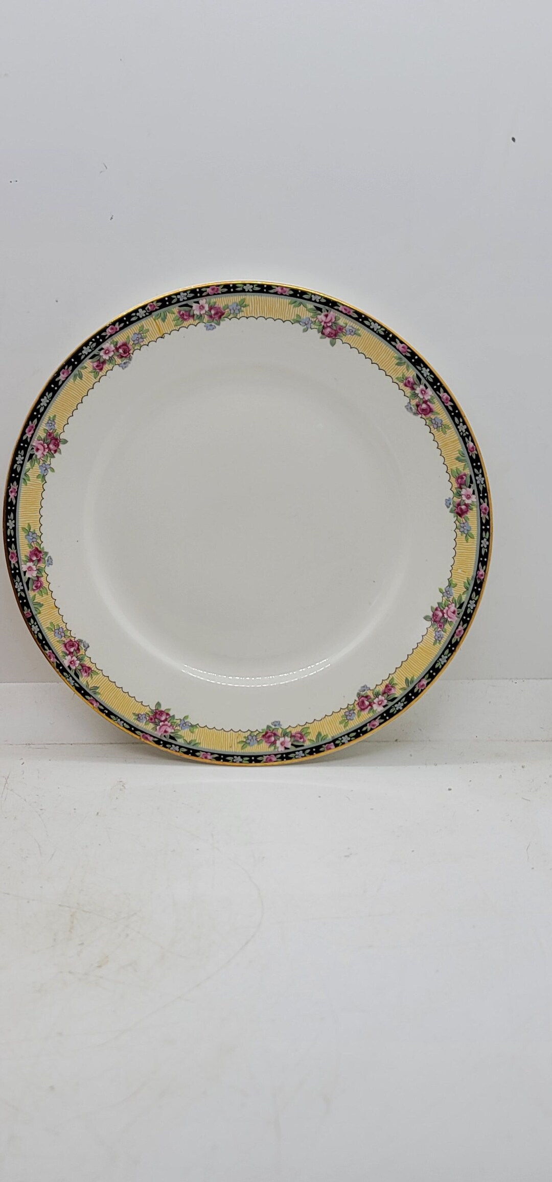 Set of Nine Homer Laughlin Pattern 6170 Kwaker Design Lunch Plates ...