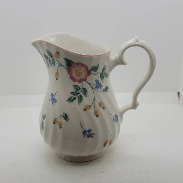 Pink Rose Pitcher - Etsy