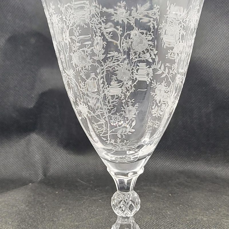 Fostoria Low Water Goblet - Etsy