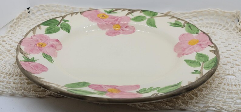 Set of Three (3) Franciscan Desert Rose Dinnerware Dinner Plates, Made ...