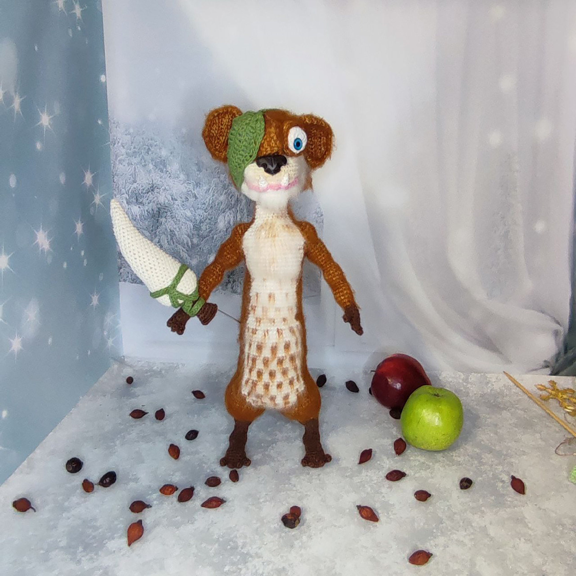 Buck Wild Crochet Pattern. Buck Crochet Pattern. Ice Age Crochet ...