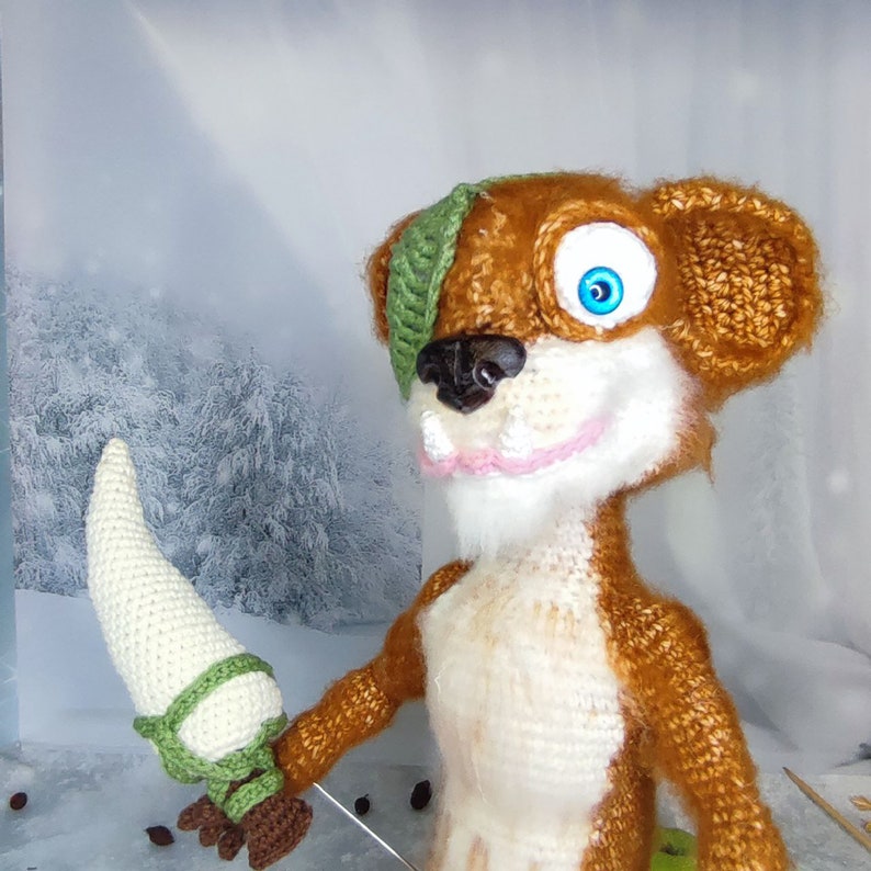 Buck Wild Crochet Pattern. Buck Crochet Pattern. Ice Age Crochet ...