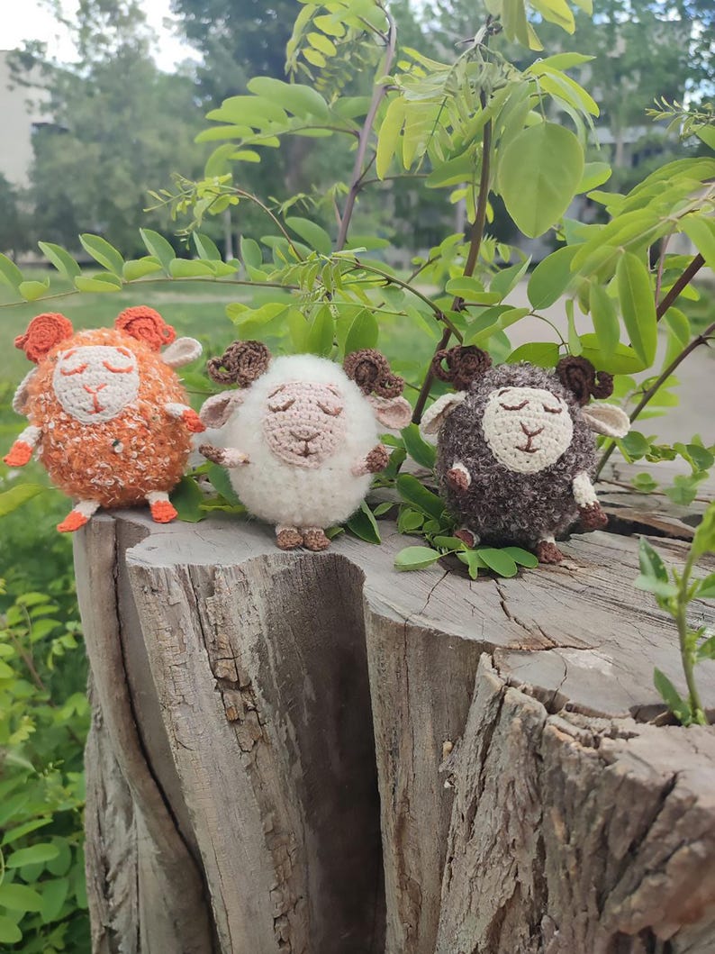 Little Sheep Crochet Pattern. Small Cute Sheep PDF Crochet Pattern ...