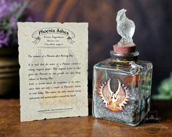 Phoenix Blood, Magical Apothecary Jar, Potion Bottle - Etsy