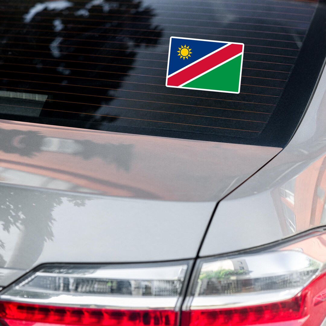 Namibia Namibian Flag Sticker Mini Stickers Decals Laptop Decal Travel ...