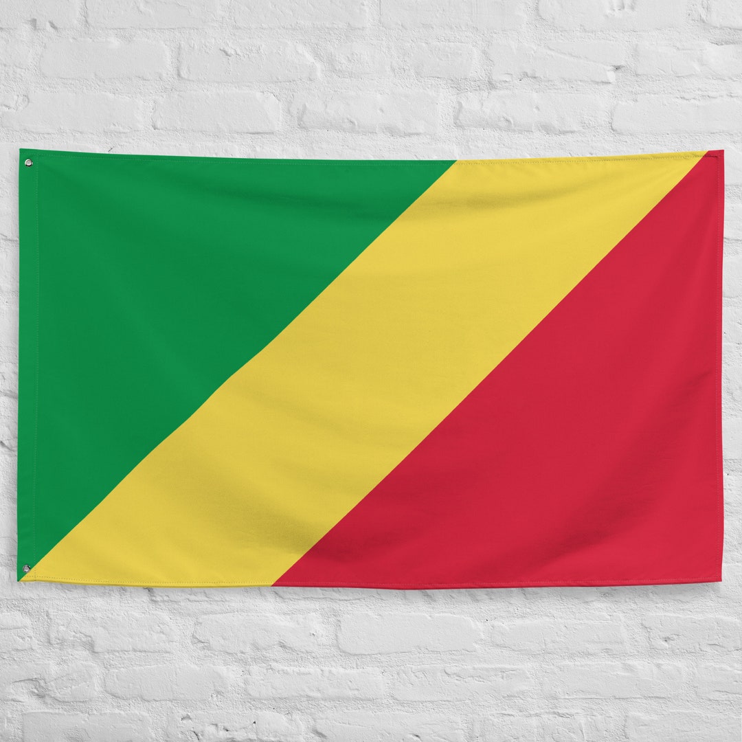 Congo Congolese Flag Wall Decor Art Print Banner Gift Ideas - Etsy