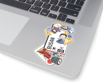 Cute Korean Flag Sticker - Etsy