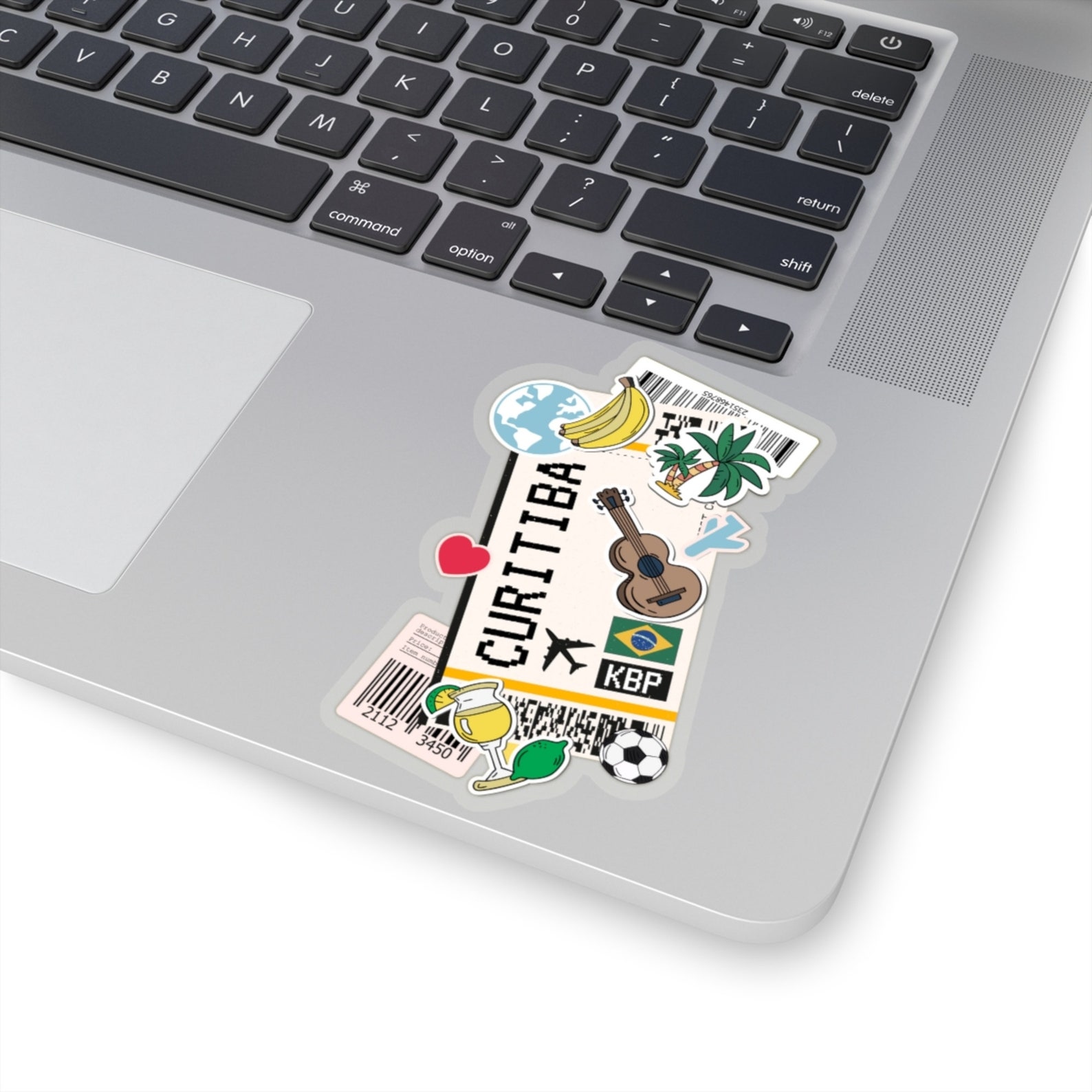 Curitiba Brazil Brazilian Brasil City Art Sticker Stickers - Etsy