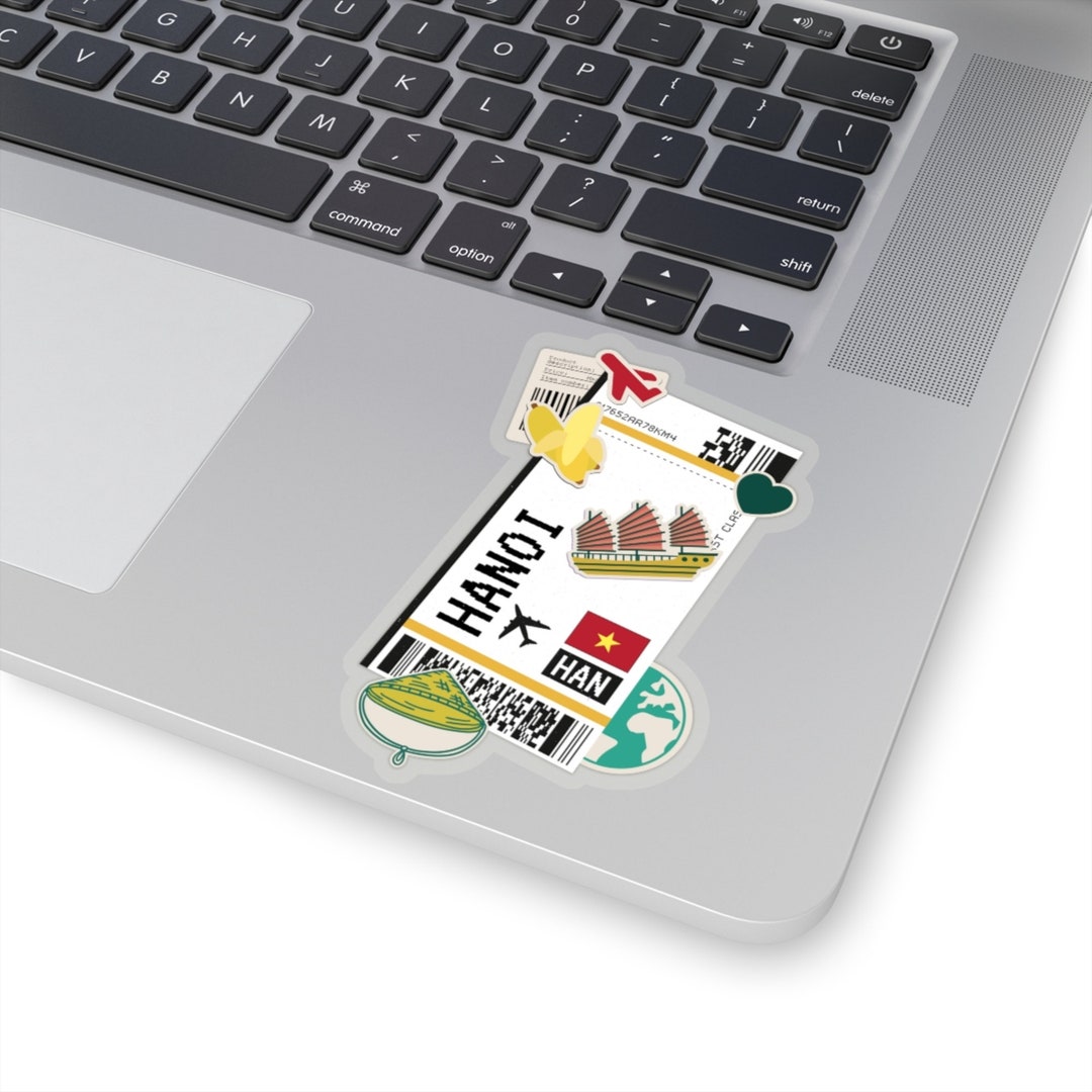 Hanoi Vietnam Vietnamese Vietnamien City Art Sticker Stickers Vinyl ...