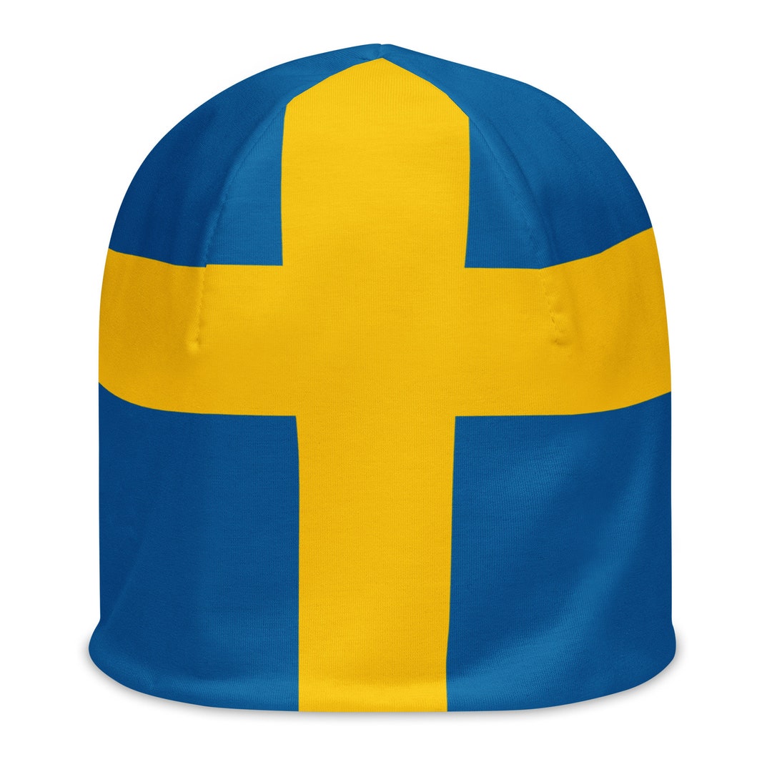 Sweden Sverige Swedish Flag Beanie Winter Hat Warm Unisex Hat Super ...