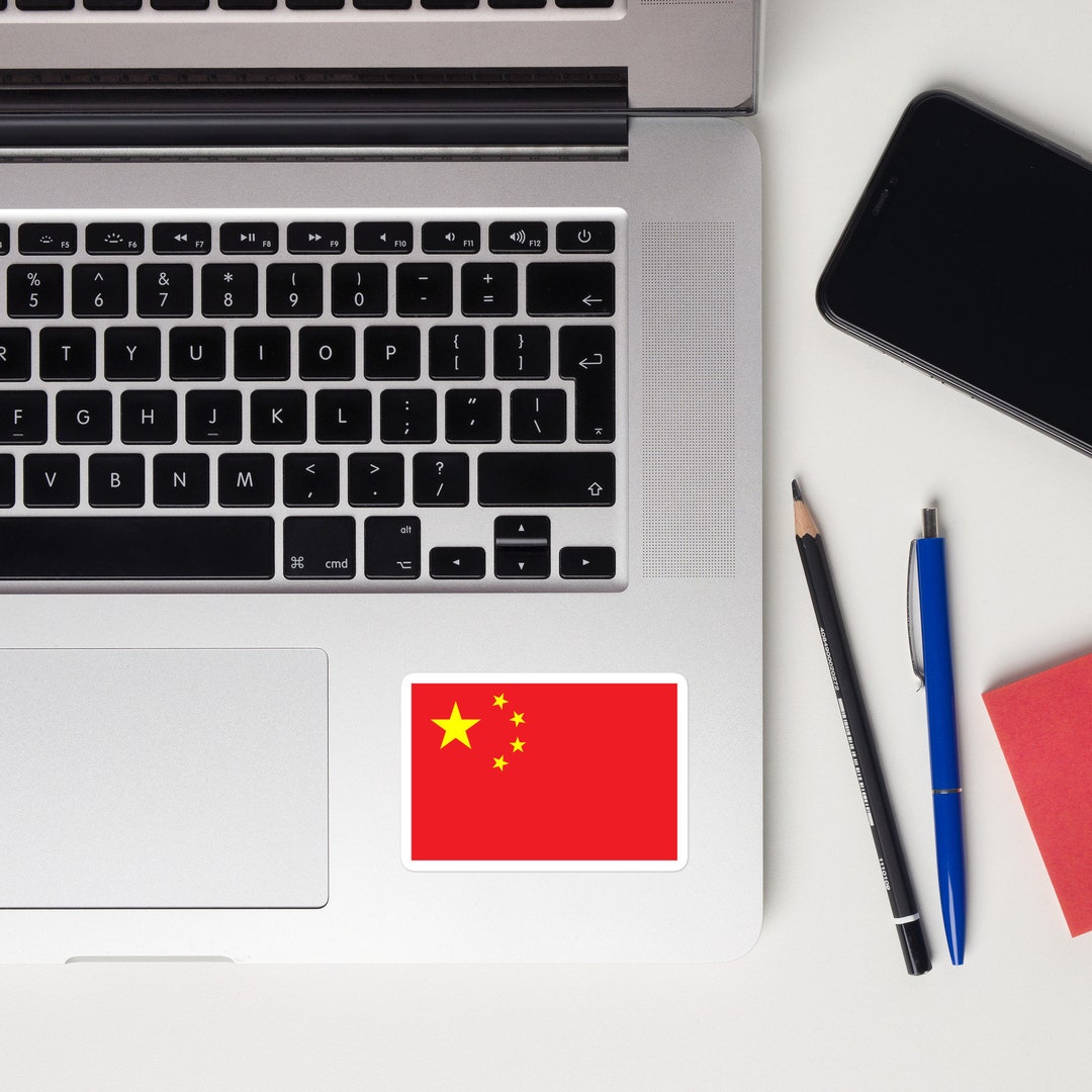 China Chinese Flag Laptop Sticker Decal Stickers Travel Souvenir Gift ...