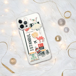Turkey Türkiye Turkish Flag Iphone Case Phone Case Istanbul - Etsy