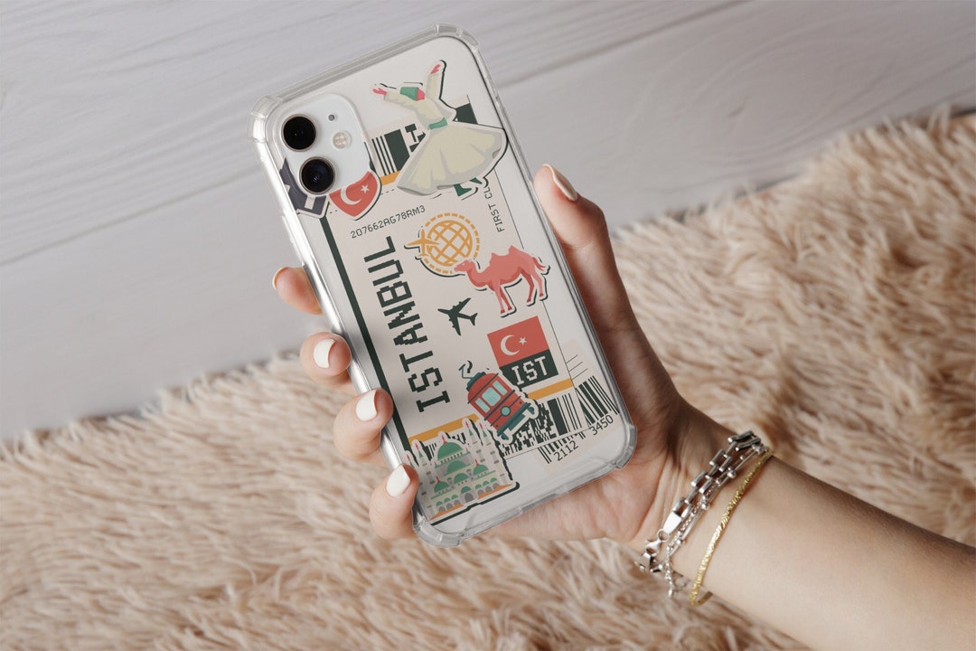 Turkey Türkiye Turkish Flag Iphone Case Phone Case Istanbul - Etsy