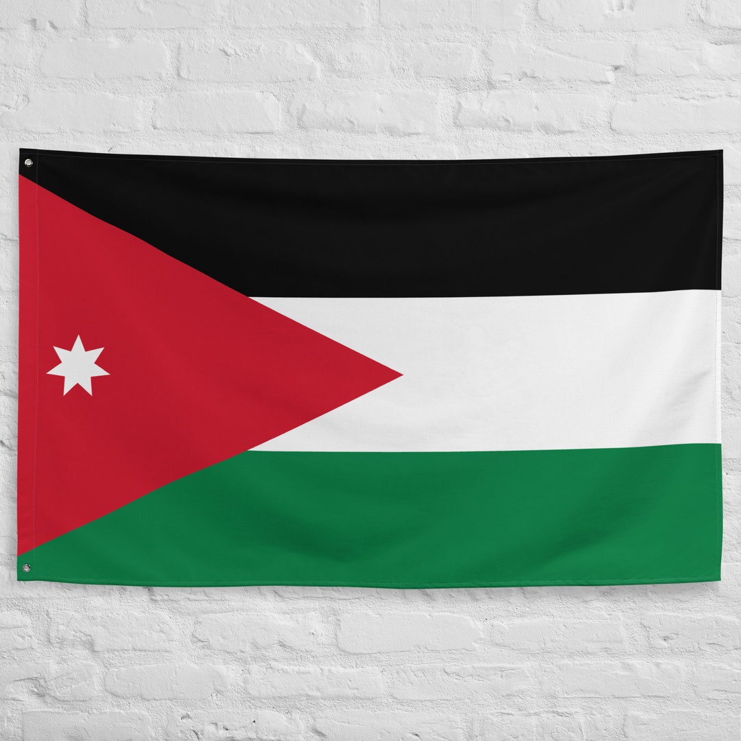 Jordan Jordanian Flag Wall Decor Art Print Banner Gift Ideas - Etsy