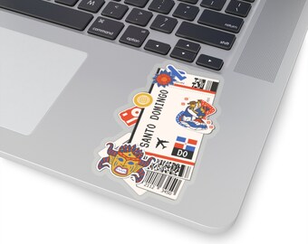 Dominican Republic República Dominicana Flag Car Sticker Laptop Decal ...