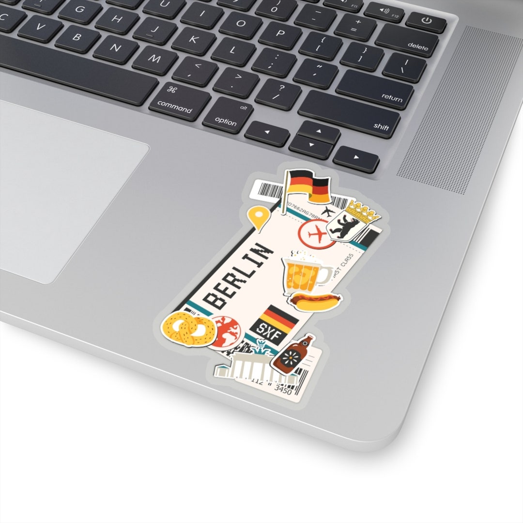 Berlin Sticker Germany Stickers German Deutsch Flag Travel Sticker ...