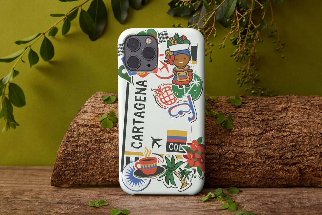 Cartagena Colombia Colombian Flag iPhone Case Tough Fitted Hard ...