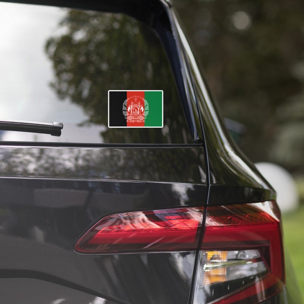 Afghan Flag Sticker - Etsy